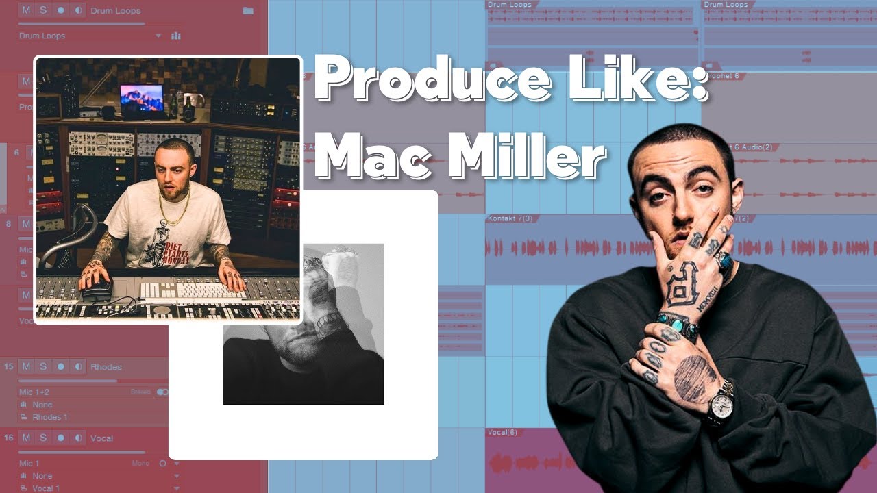 How Mac Miller Produced Music (Chill Jazz Rap Tutorial) - YouTube