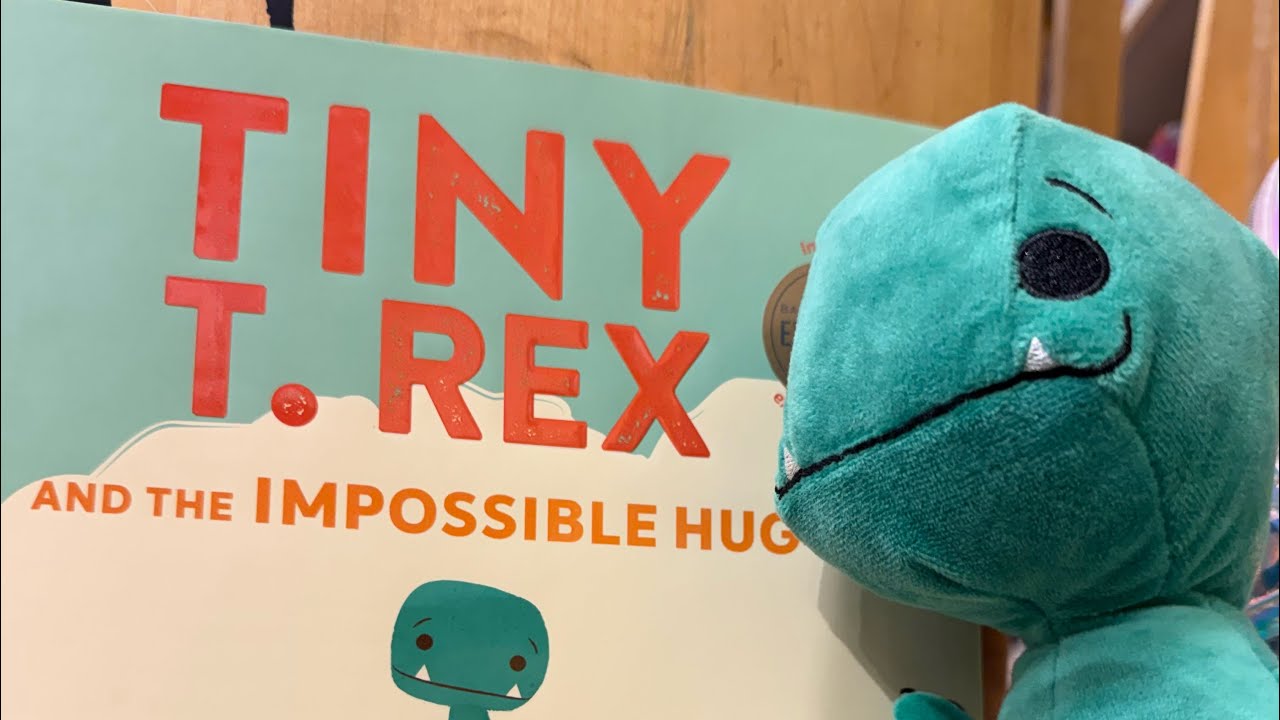 Reading “Tiny T. Rex and the Impossible Hug” by Jonathan Stutzman - YouTube