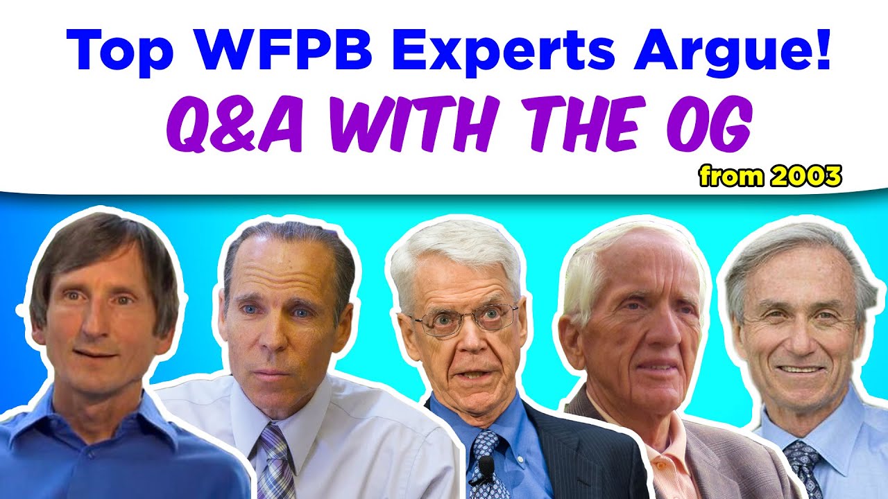 Rare Discussion Between Top WFPB Leaders - 2003 - YouTube