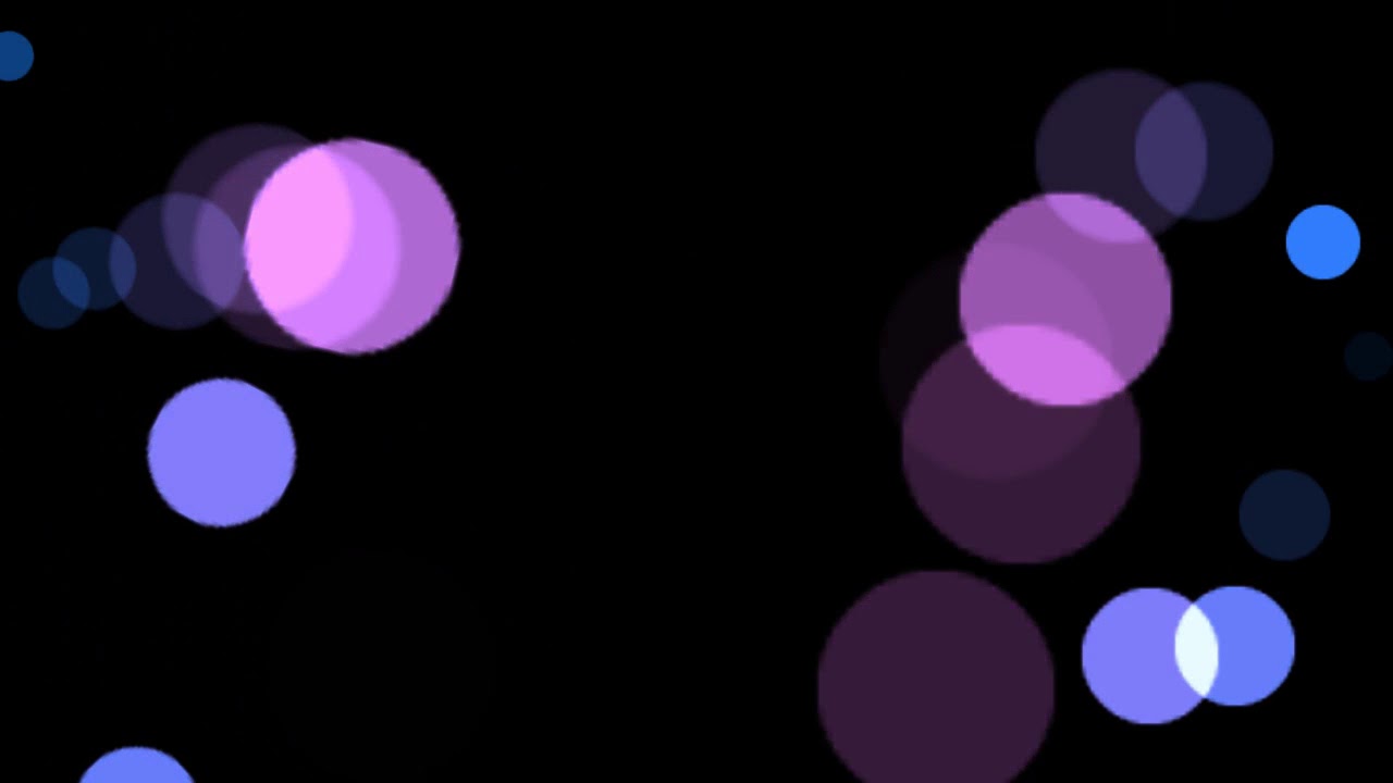 POPPING BUBBLES BLACK SCREEN EFFECT - YouTube