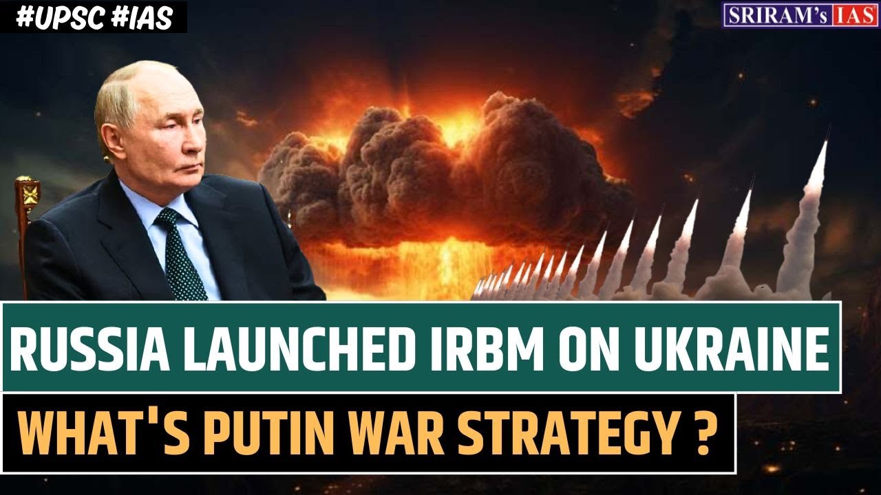 What's Putin War Strategy ?? | Russia Launched IRBM on Ukraine | SRIRAM ...