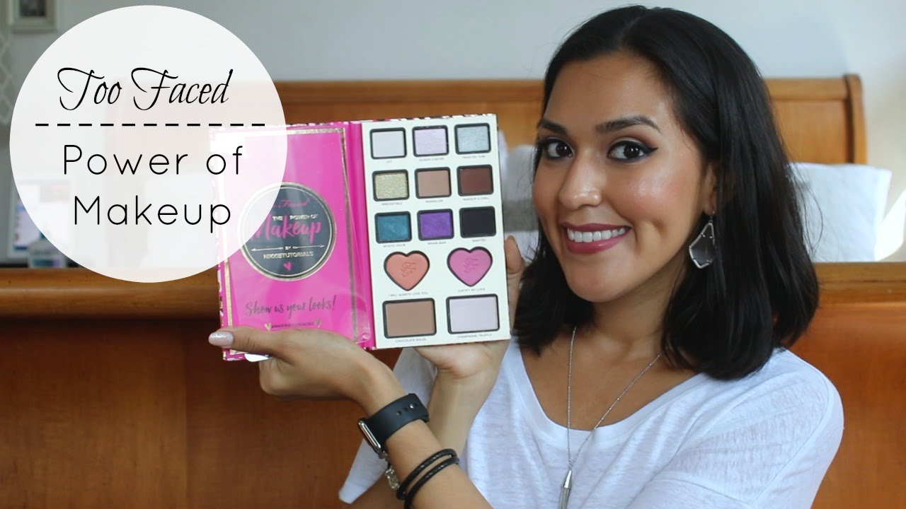 Too Faced Power of Makeup Palette by Nikki Tutorials (Review / Swatches ...