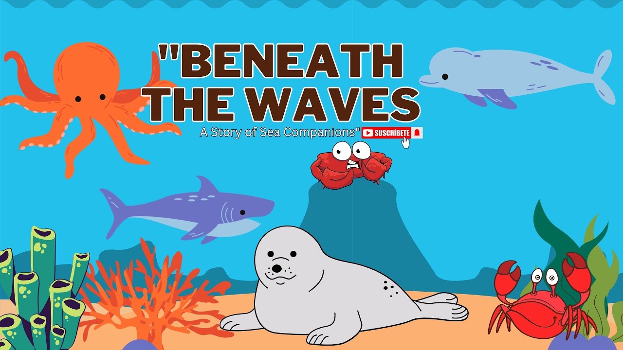"Beneath the Waves: A Story of Sea Companions" Kids Poem Ryhme's - YouTube