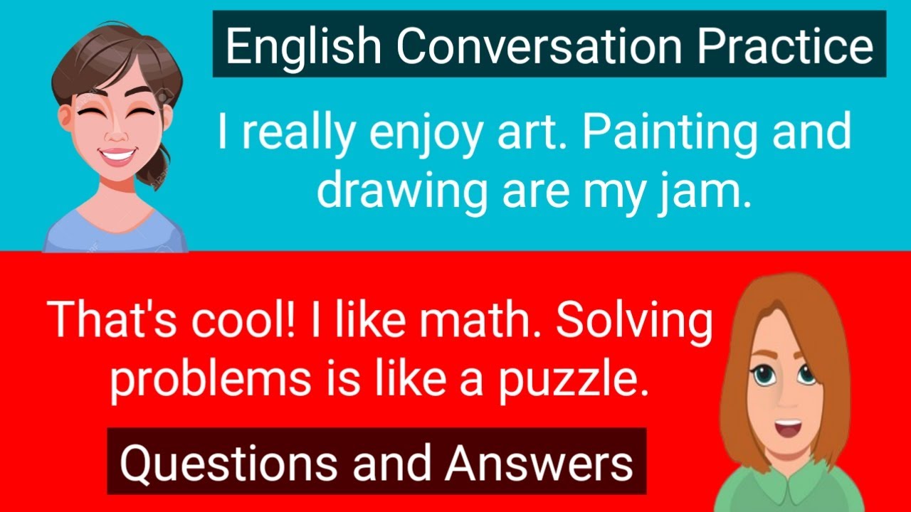English Conversation Practice | Questions and Answers | English ...