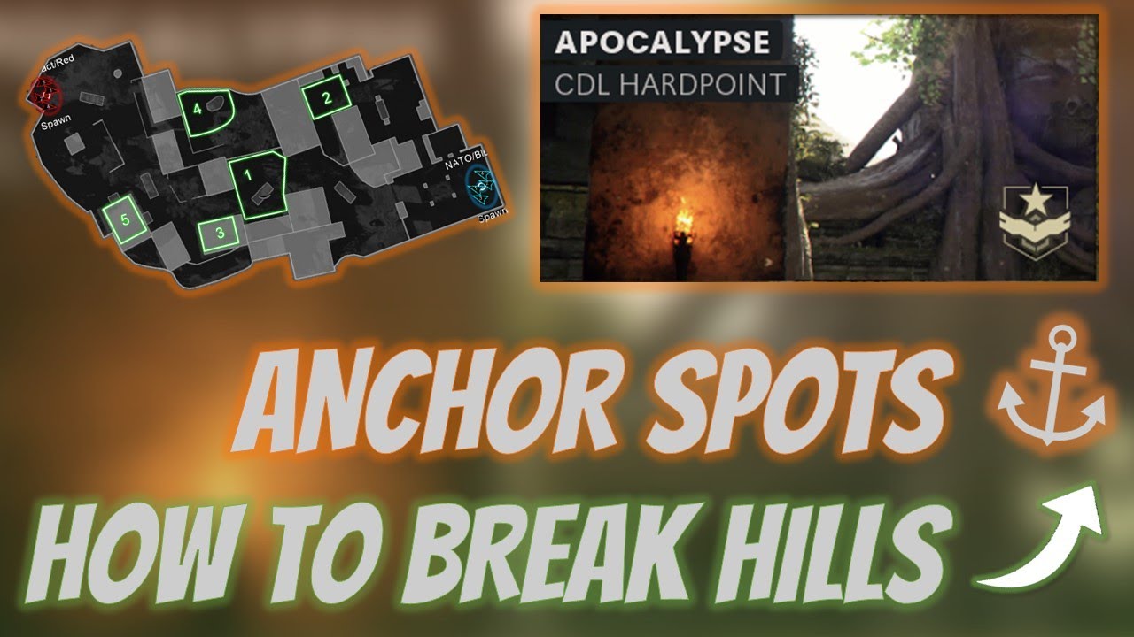 APOCALYPSE ANCHOR SPOTS & HOW TO BREAK SETUPS! (COD Competitive and ...