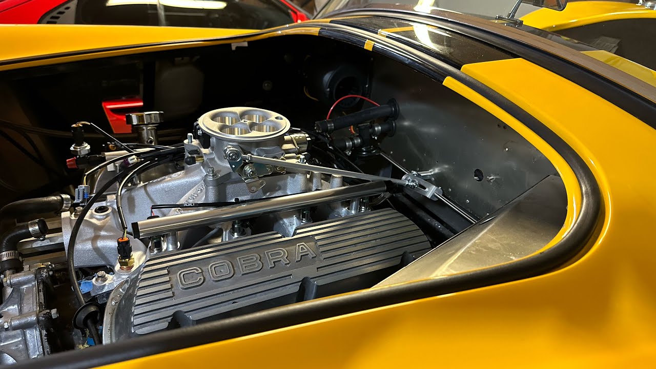 Factory Five Shelby 427 Cobra roadster - Fitting Fortes throttle ...