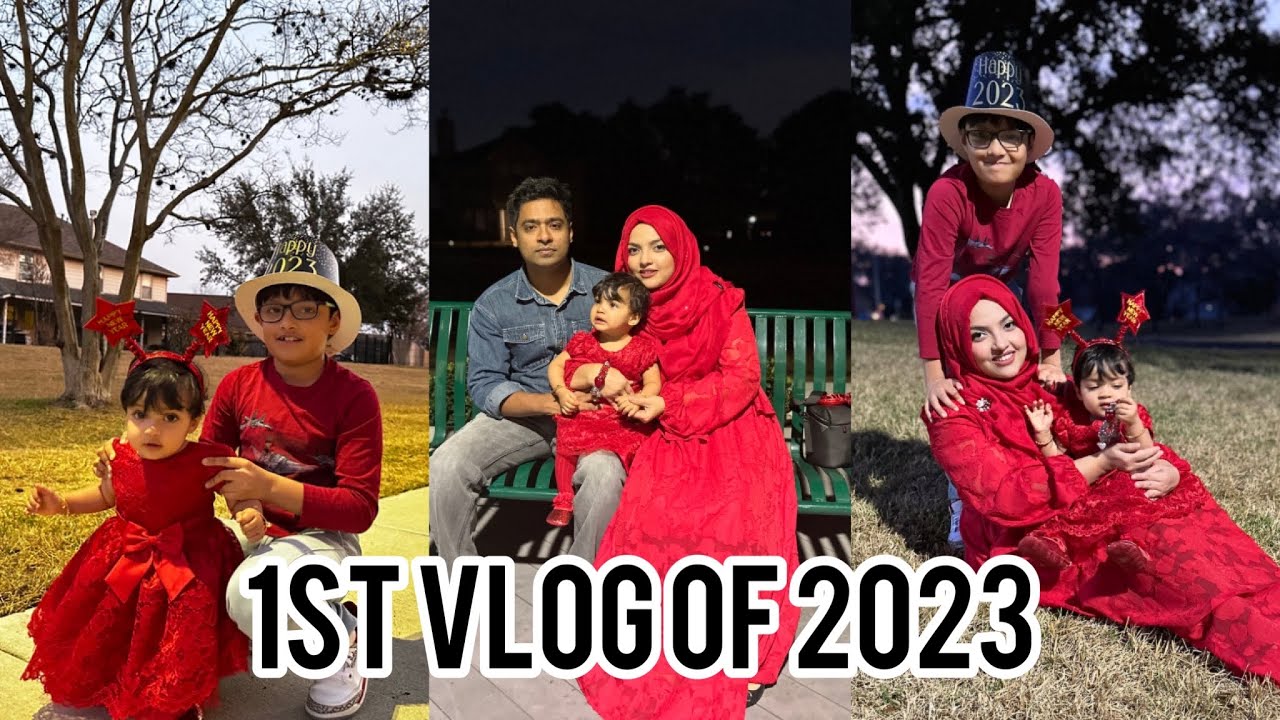 বছরের প্রথম দিনে বাচ্ছাদের নিয়ে পার্ক এ এলাম | First vlog of 2023 | Dilruba Family Vlogs - YouTube