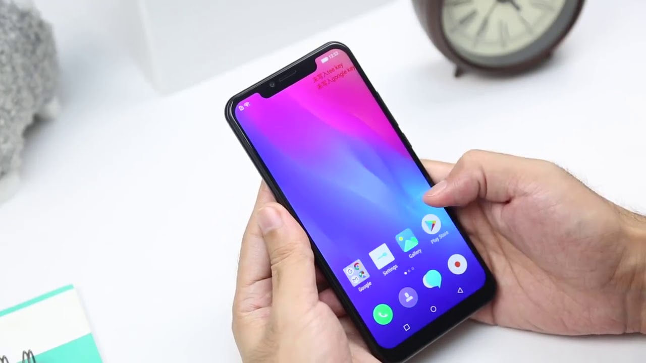 Смартфон Vernee M8 Pro полноэкранный смартфон с NFC Helio P60 - YouTube