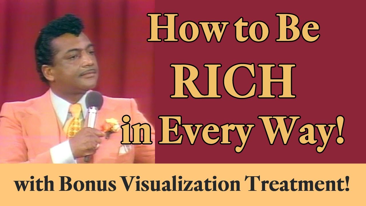 How to Be Rich in Every Way (with bonus Visualization Treatment) - YouTube