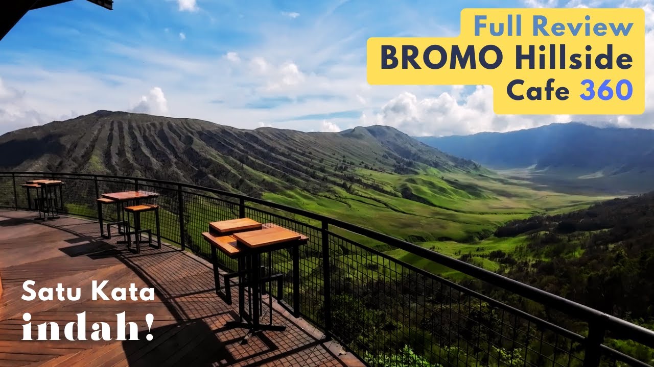 FULL Review Bromo Hilside 360 Cafe - Kondisi Siang Hari - Pos Jemplang Malang Batu - Sangat ...