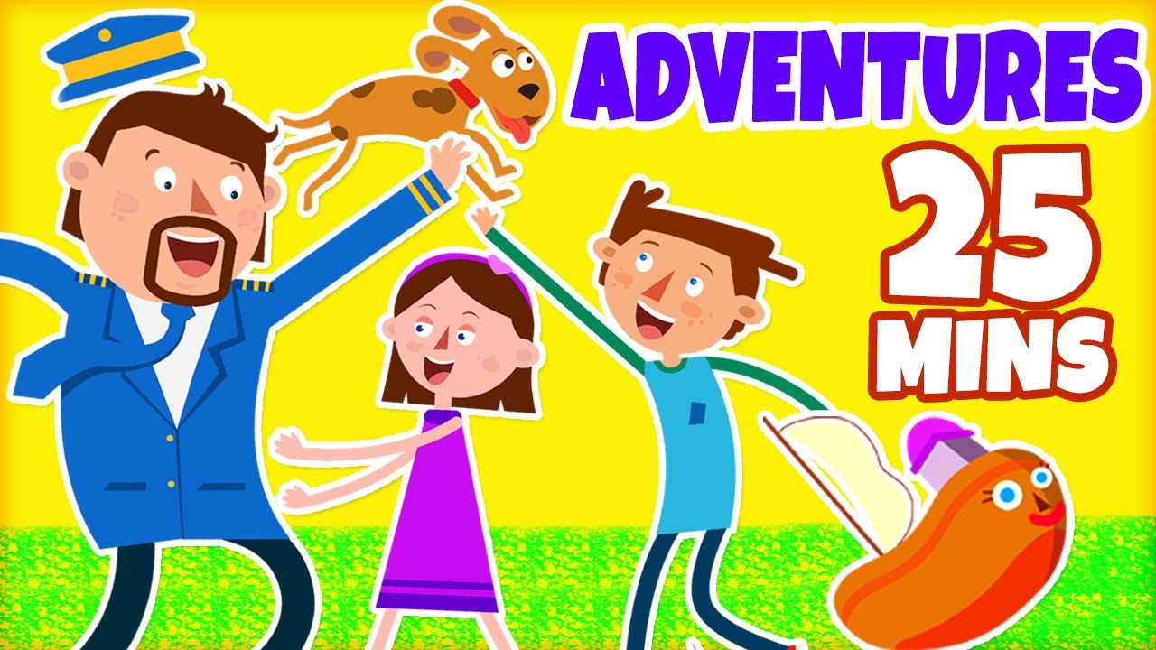 Nursery Rhymes Adventures | Nursery Rhymes | Kids Song | Captain ...