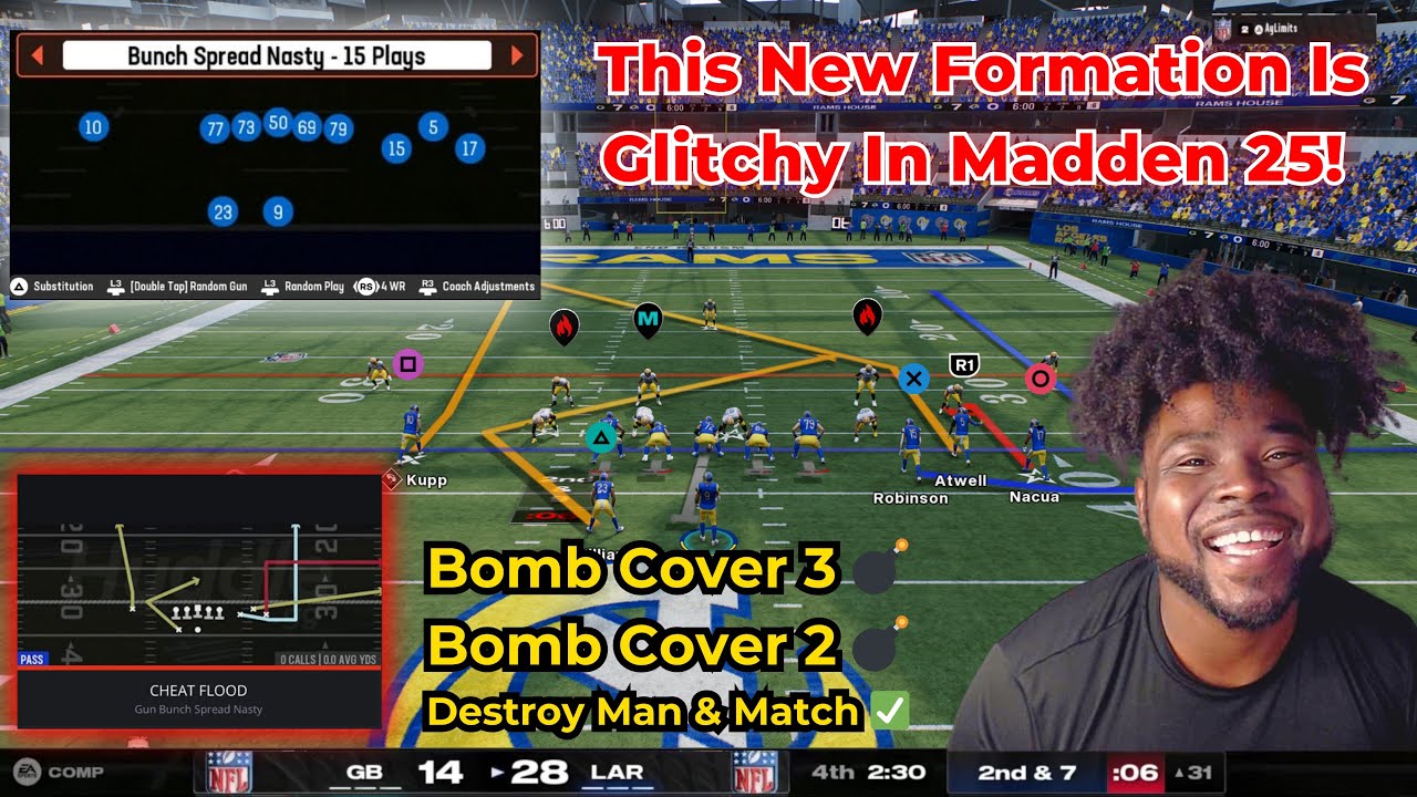 This NEW Formation Is Glitchy In Madden 25! | Bunch Spread Nasty Mini ...