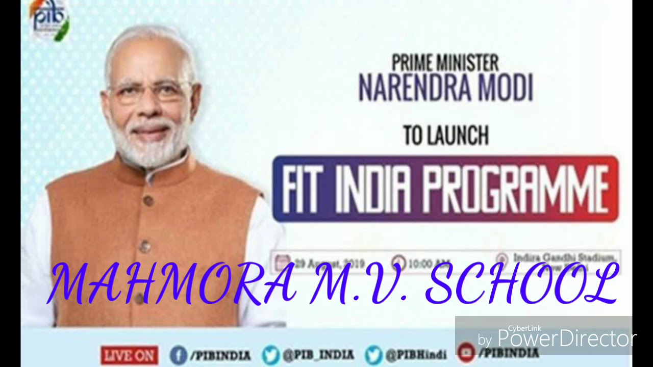 Fit india programme - YouTube