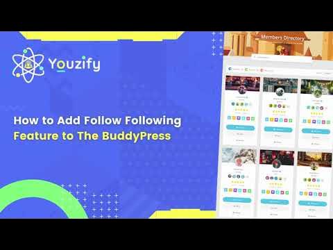 How to Add BuddyPress Follow Feature - YouTube