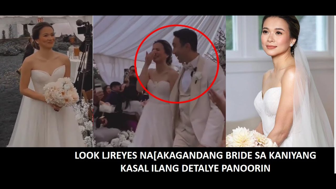 LJ REYES BEAUTIFUL BRIDE IKINASAL NA SA FIANCE NAS SI PHILIP ...