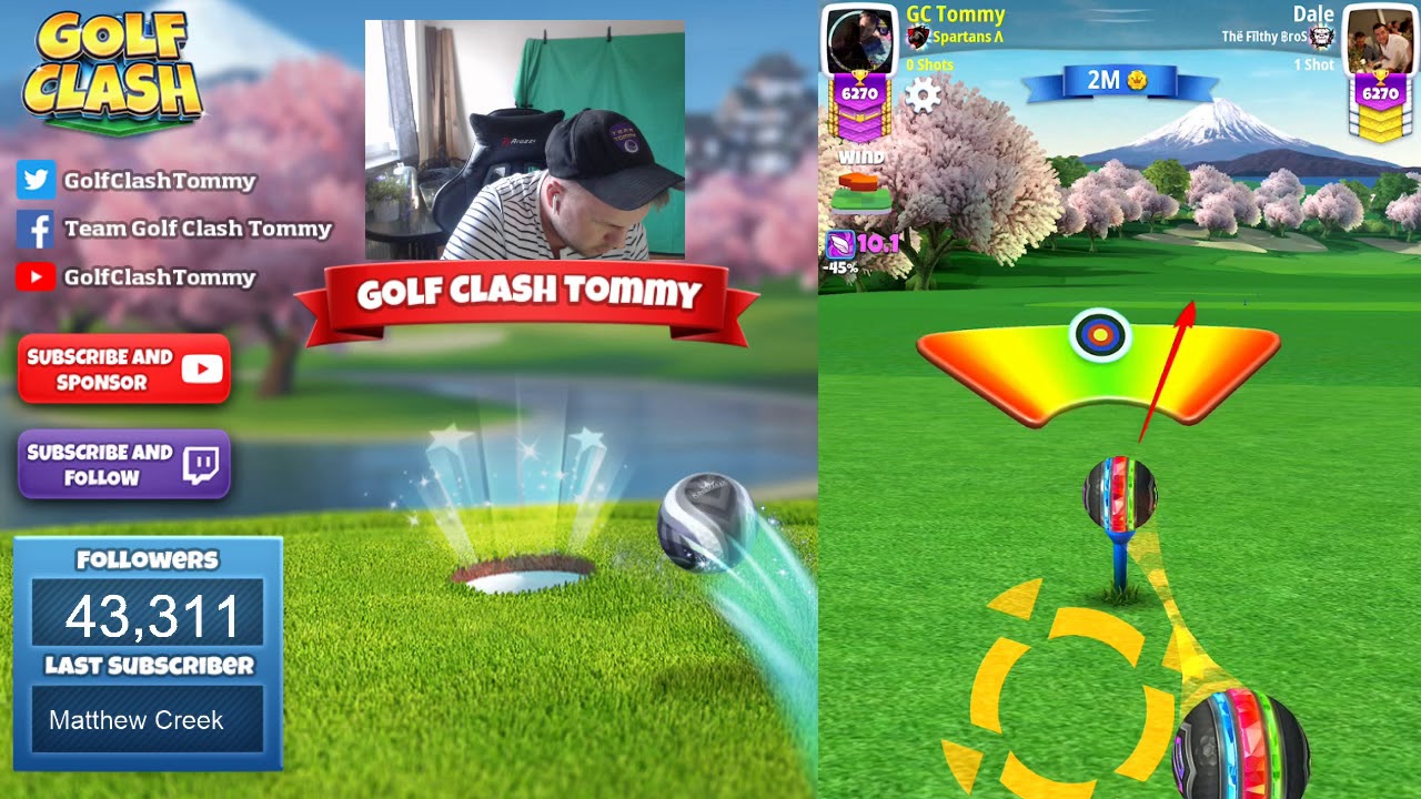 Golf Clash, Qualifying round - Master Division -14 - Fuji Open ...