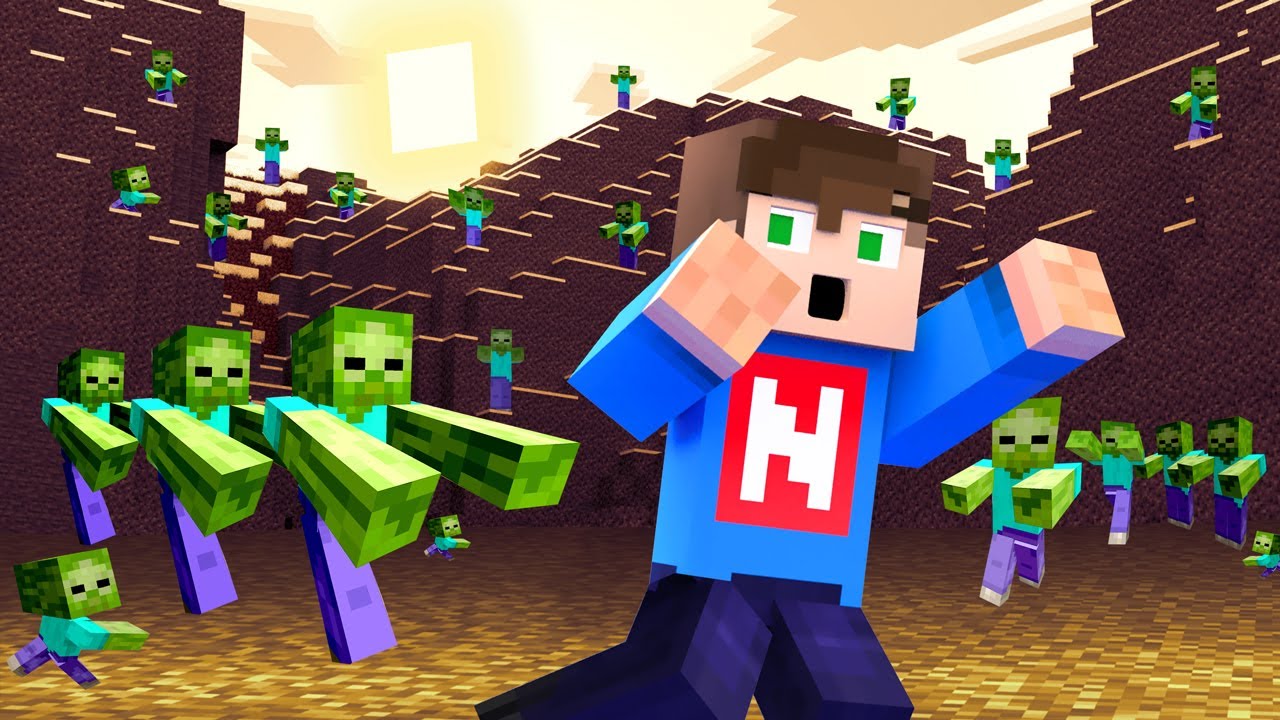 Minecraft ZOMBIE Apocalypse! (Escape) - YouTube