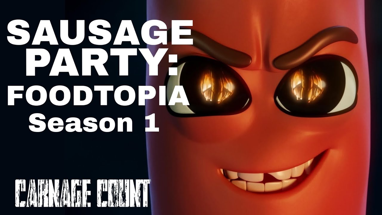 Sausage Party: Foodtopia. Season 1 (2024) Carnage Count - YouTube