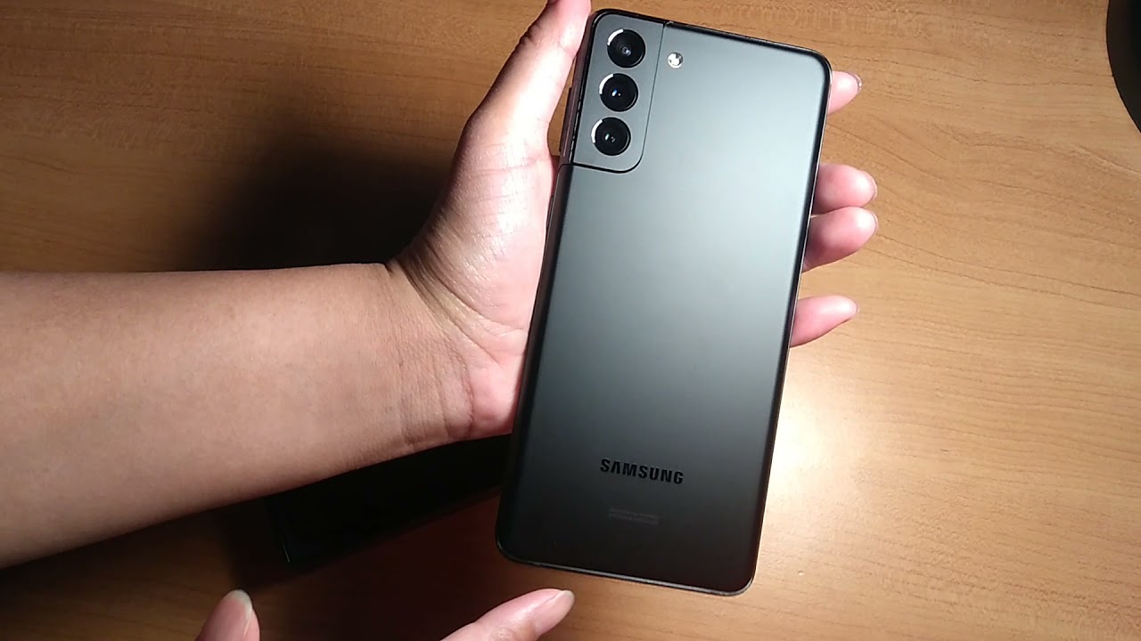 Samsung Galaxy S21+ 5G 256G Unboxing - YouTube