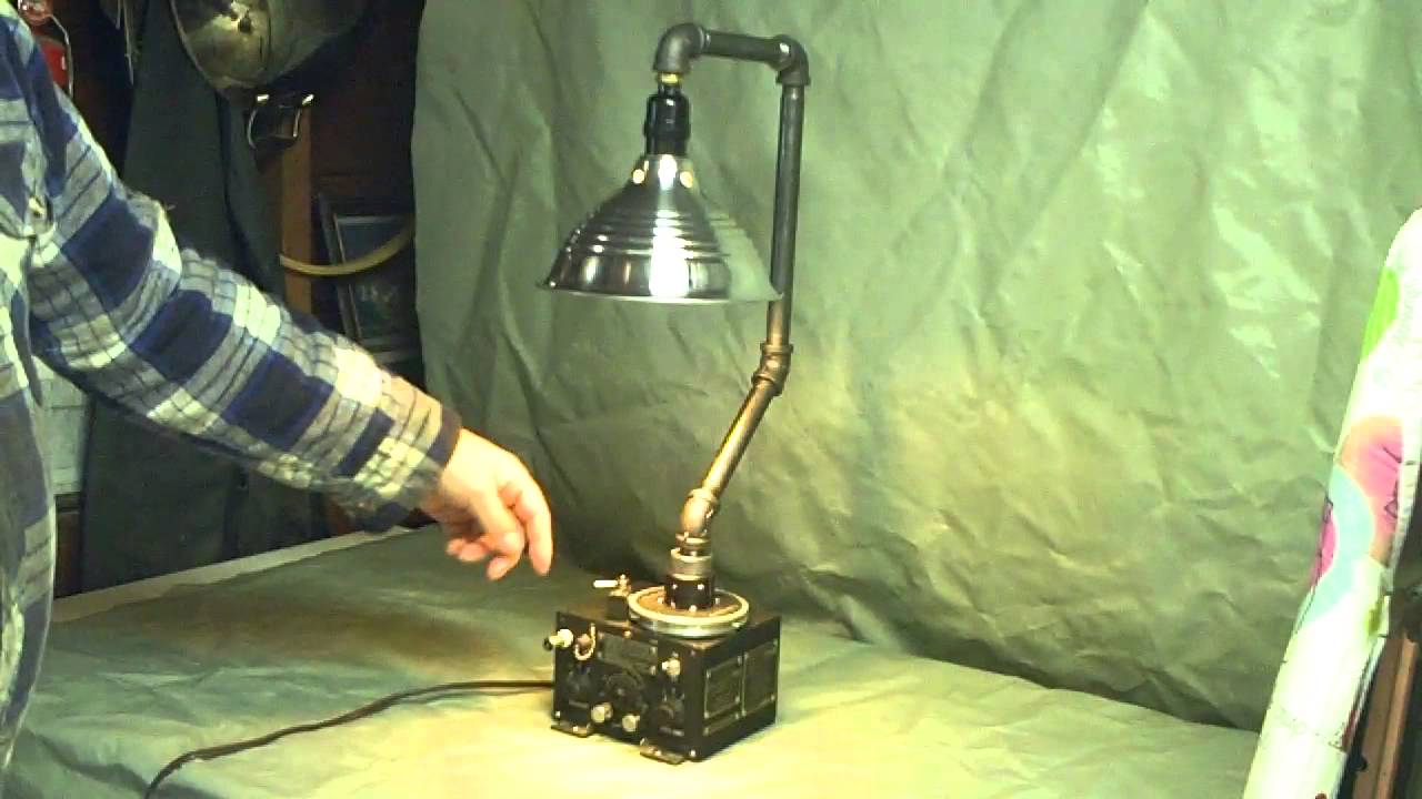 WW2 Bendix Radio Direction Finder, DW-1, 1940, US Navy steampunk lamp ...