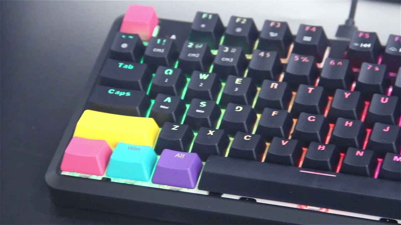 K870T black - YouTube