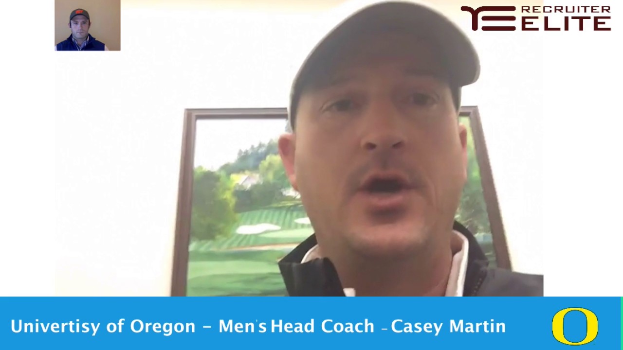 College Golf Recruiting Interview - Oregon Men's Golf Head Coach: Casey ...