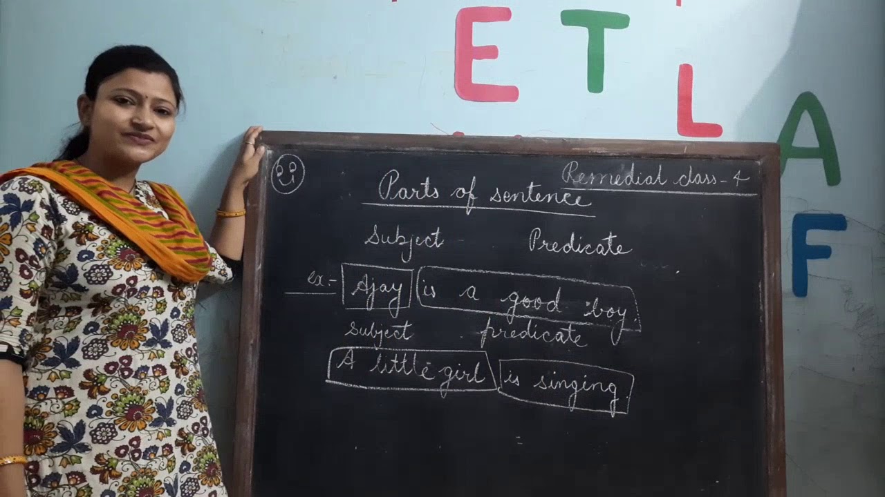 Parts of sentence, Remedial class, Day-4 - YouTube