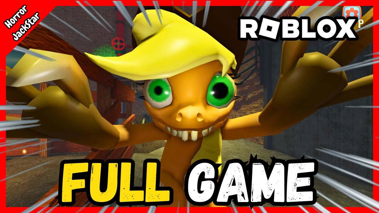 Run From The Pony Factory (OBBY) FULL GAME Walkthrough & ALL JUMPSCARES ...