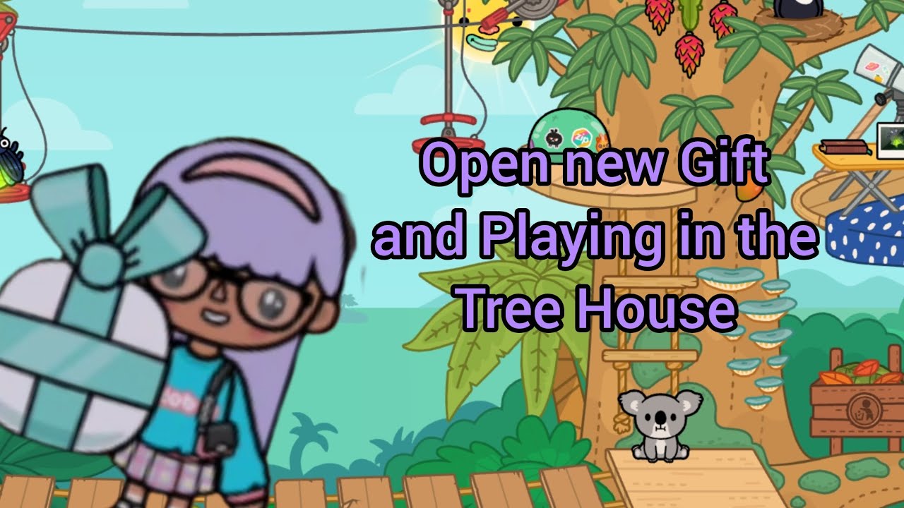 Opening New Toca Gift and Playing in the Tree House #tocaboca #tocalife ...