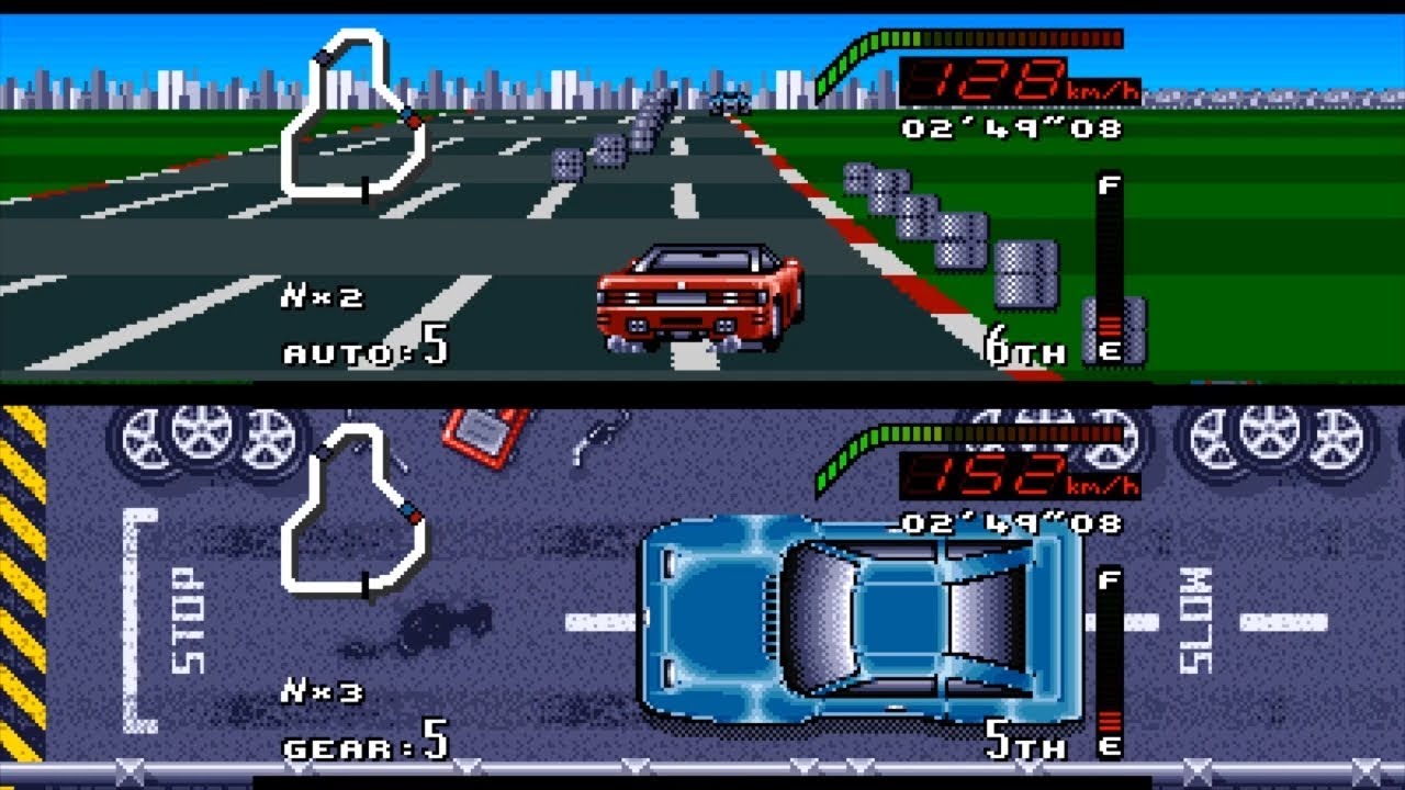 SNES Top Racer (Widescreen 16:9 bsnes-HD b6) - YouTube