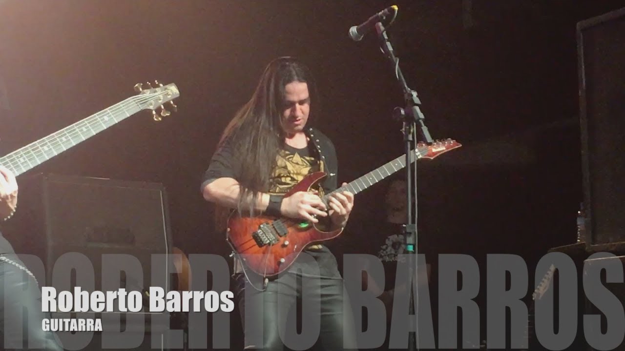 Roberto Barros Guitar Solos - Rebirth of Shadows Tour live at Belo ...