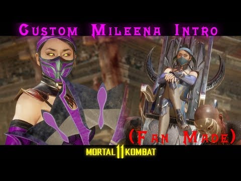 Kitana vs Mileena (Custom Intro) - Mortal Kombat 11
