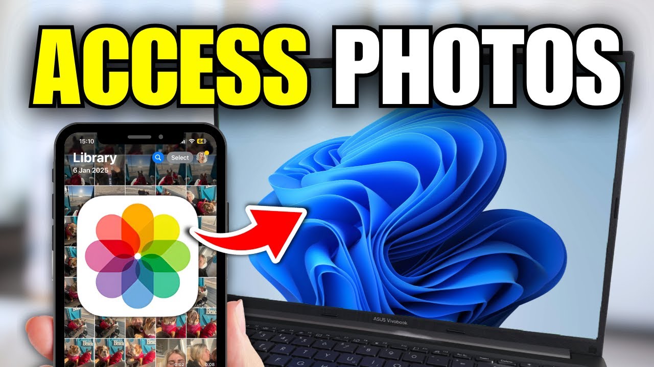 How To Access iPhone Photos On Computer (Windows 11) - YouTube