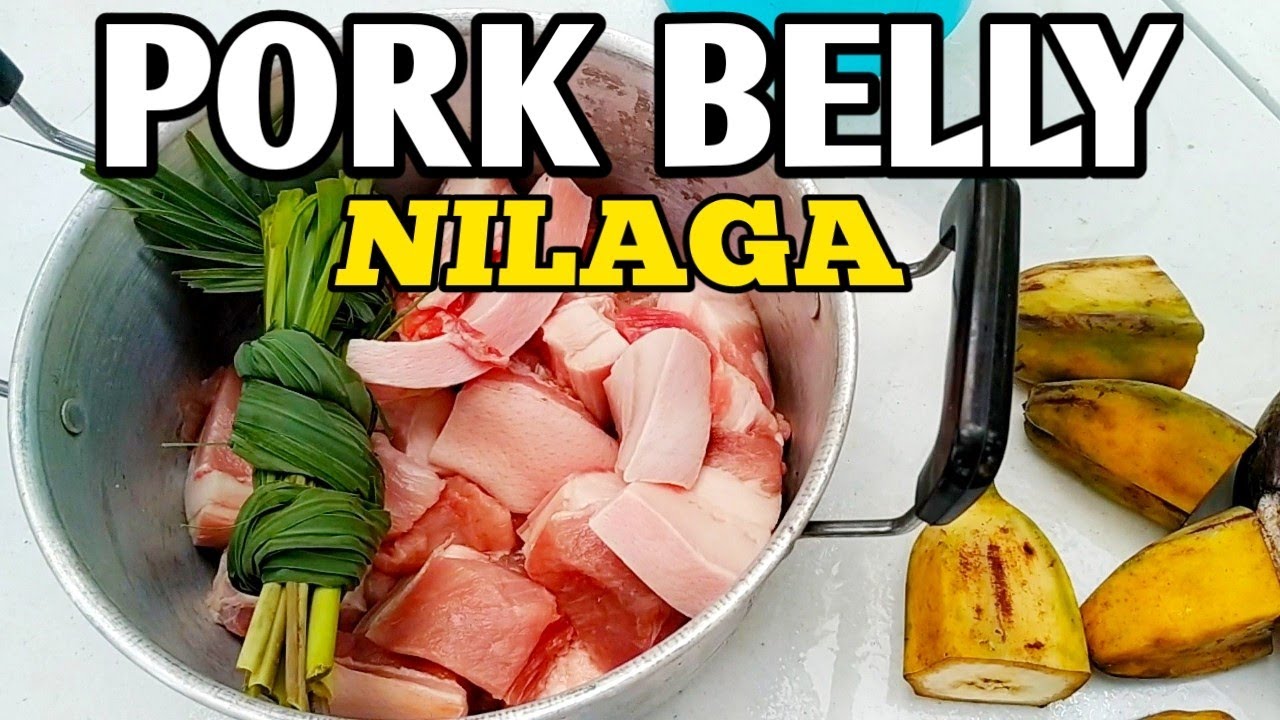 HOW TO COOK PORK BELLY NILAGA WITH SAGING - YouTube