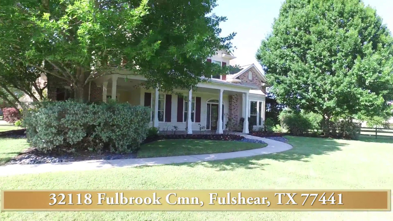 32118 Fulbrook Cmn, Fulshear, TX 77441 - YouTube