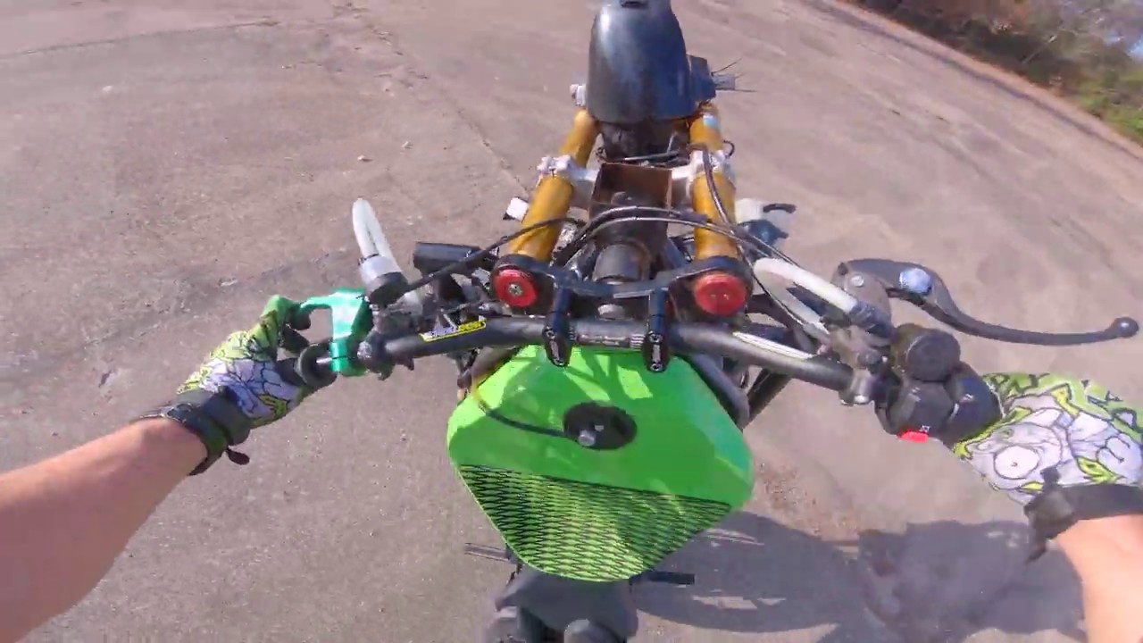 GoPro Hero 7 Black | Motorcycle Stunt Riding POV! - YouTube