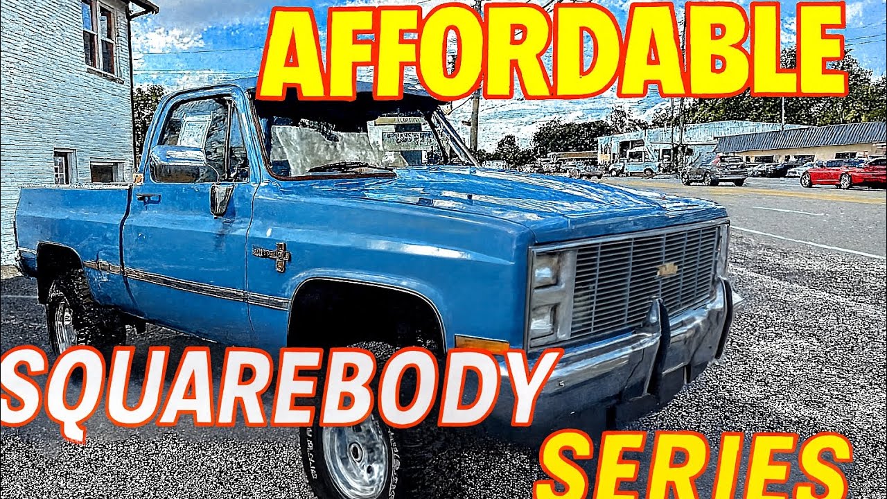 1985 Chevrolet C/K 10 Series Squarebody Pick Up Truck - YouTube