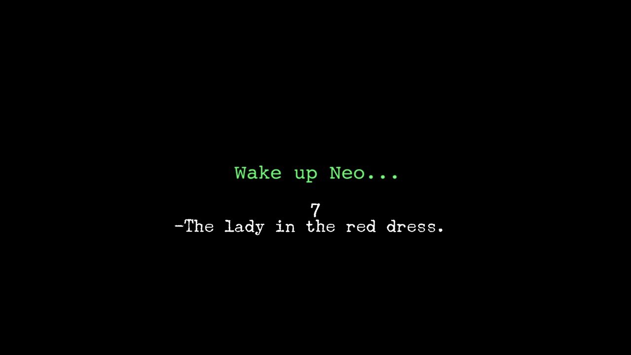 Rising from the Matrix Day 7: The Lady In The Red Dress. - YouTube