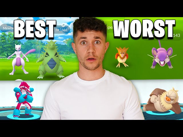 Top 100 Worst Pokemon