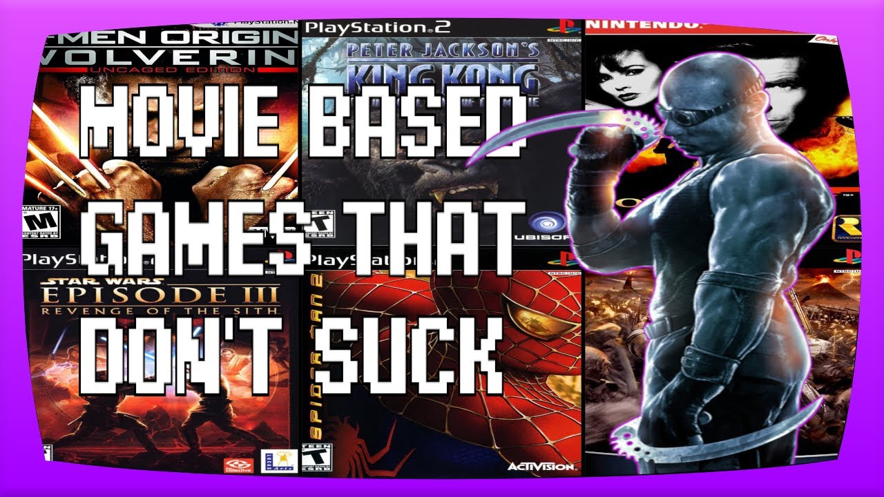 10 Movie Based Games That Are Actually AWESOME! - YouTube