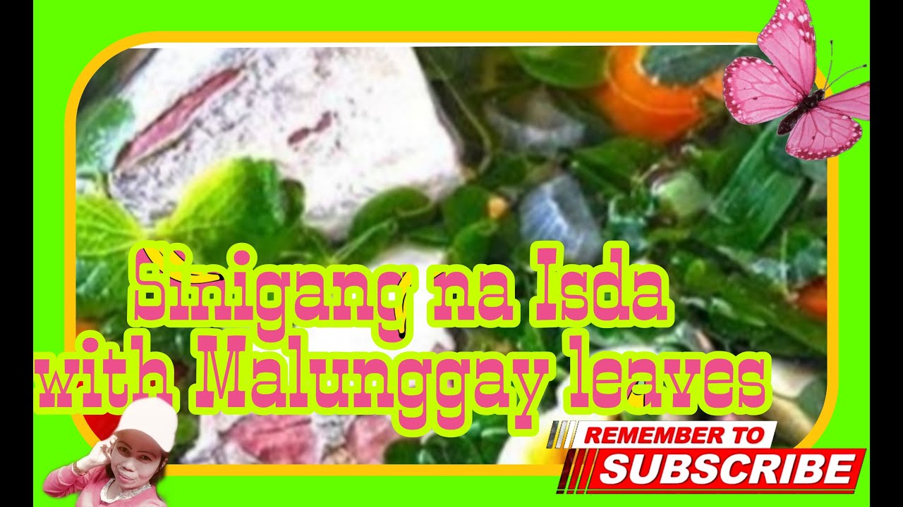 How to Cook Sinigang na Isda with Malunggay - YouTube