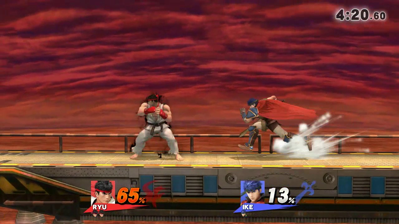Super Smash Bros Wii U Online Battle Ryu vs. Ike - YouTube