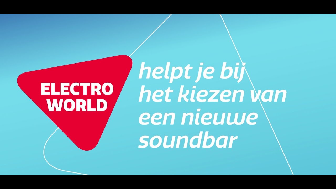Electro World helpt je bij het kiezen van jouw nieuwe soundbar - YouTube