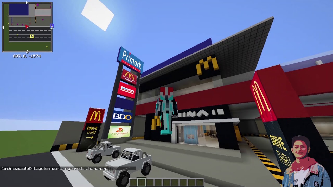 PRIMARK TERESA RIZAL BUILDING MINECRAFT - YouTube