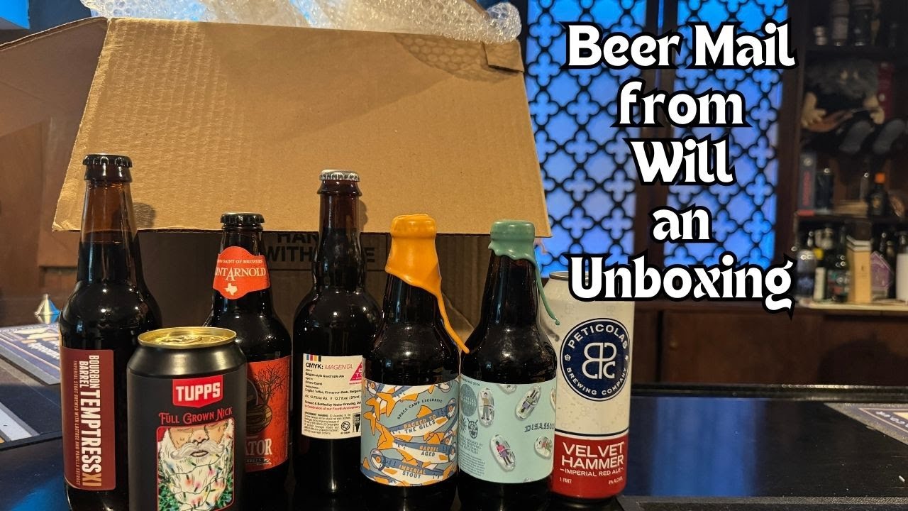 Beer mail - Unboxing. - YouTube