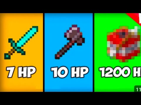 what is most damage possible in Minecraft - YouTube