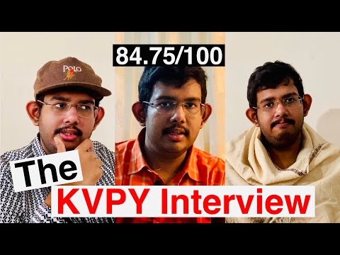 KVPY Interview : An Educational Documentary + Complete Guide | SA AIR ...