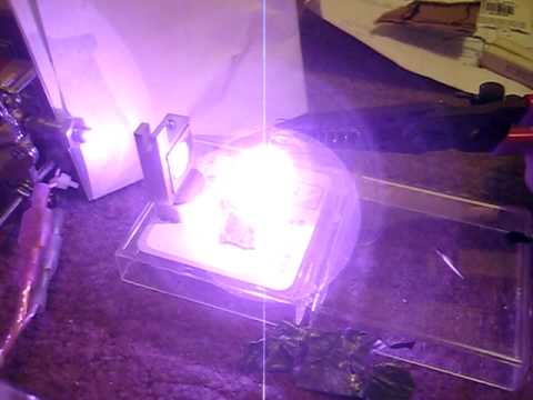 40 Watt 808nm Coherent Laser Diode Burning Metal - YouTube