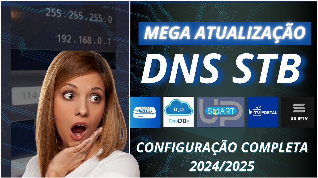 🔶️como usar dns stb em SmartTVs com aplicações smart stb smart up ...