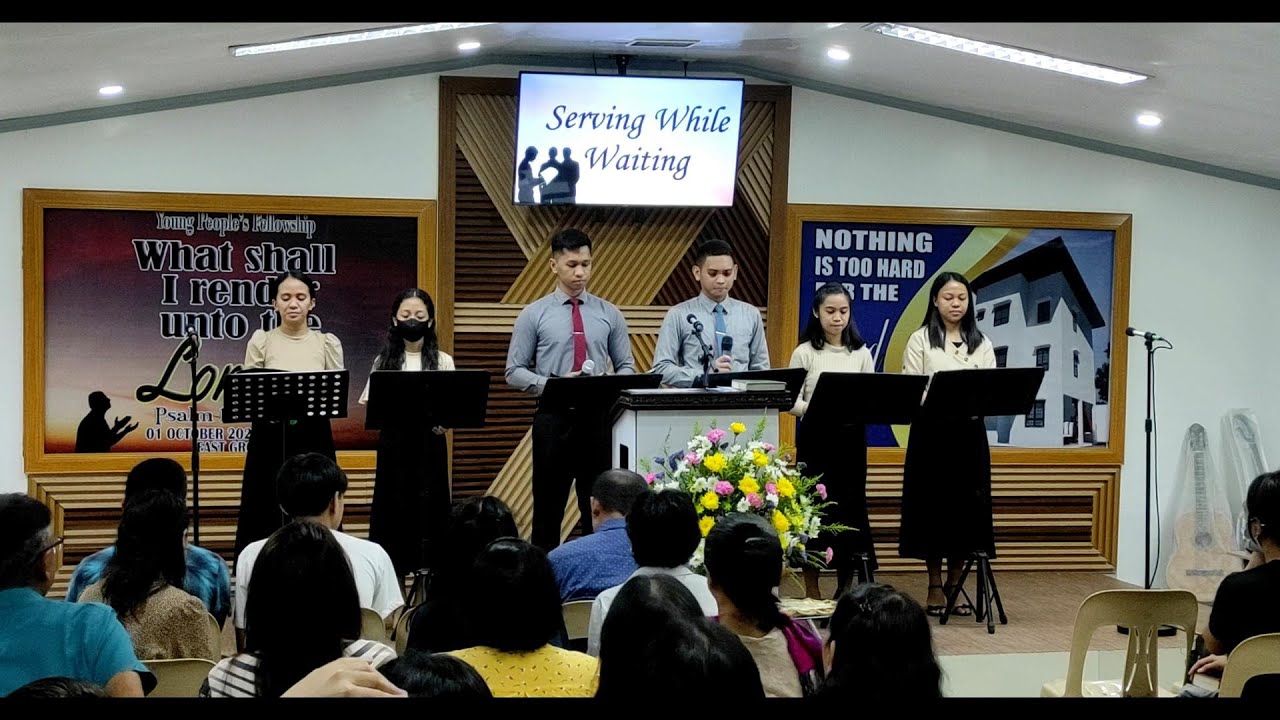 Serving While Waiting - 09/17/23 Sunday am - YouTube